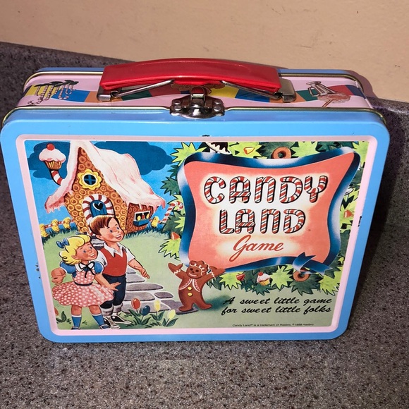 Kitchen | Vintage Candy Land Metal Lunch Box | Poshmark